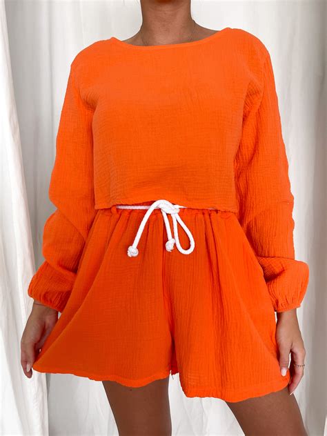 Male Set Orange Everly