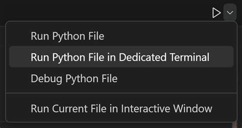 Pythonファイルを専用ターミナルで実行する機能が加わったVS Code用Pythonマピオンニュース