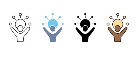 Multitasking Concept Line Icon Simple Element Illustration Multitasking Concept Outline