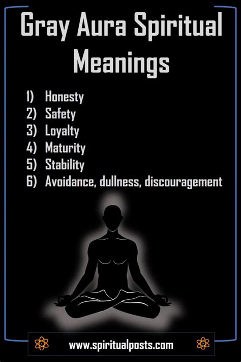 Gray Aura Meaning Color Shades And Personality Spiritual Posts