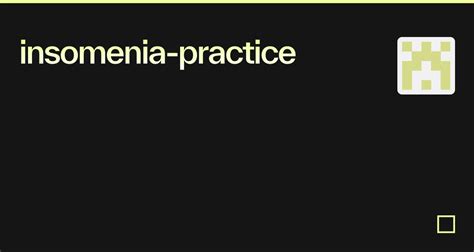 Insomenia Practice Codesandbox Insomenia Practice Codesandbox