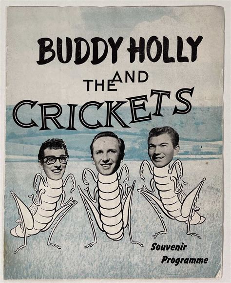 Lot 327 Buddy Holly Signed Crickets Programme