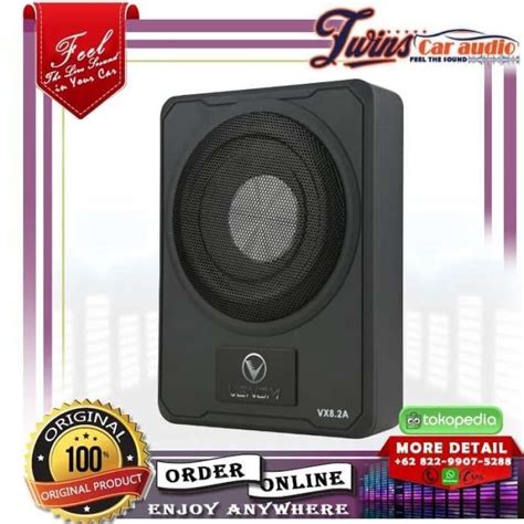 Jual Subwoofer Aktif Kolong Jok Venom Vx82a Di Seller Twinscaraudio