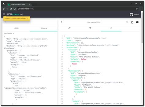 Parse Existing Json Schema Issue 13 Jsonsystems Json Schema GitHub