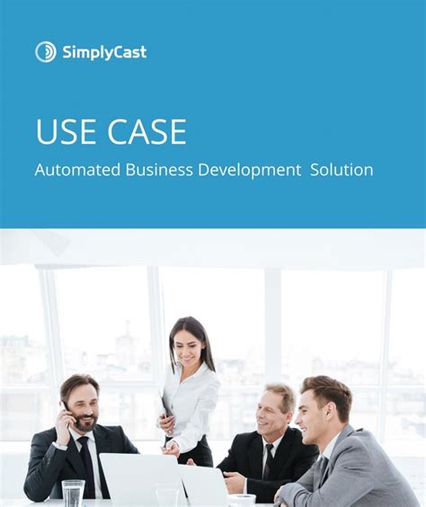 Simplycast Automated Business Development Solution Use Case