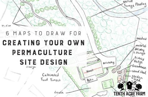 200 Acres Permaculture Farm Layout 6 Maps To Draw For Creating Your