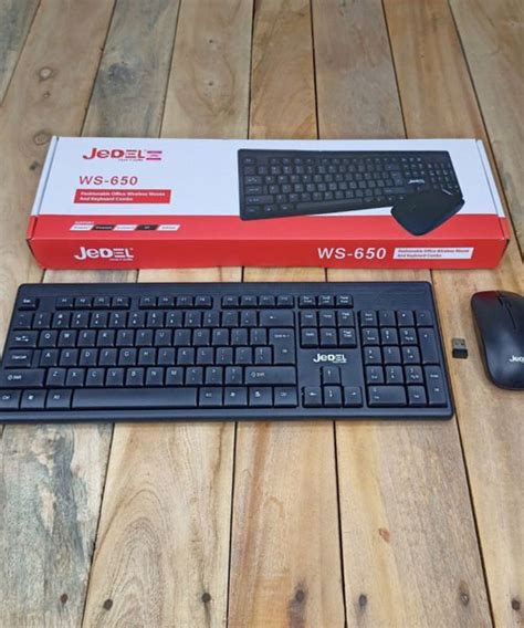 Jedel Ws650 Wireless Keyboard Mouse Combo Pakistan