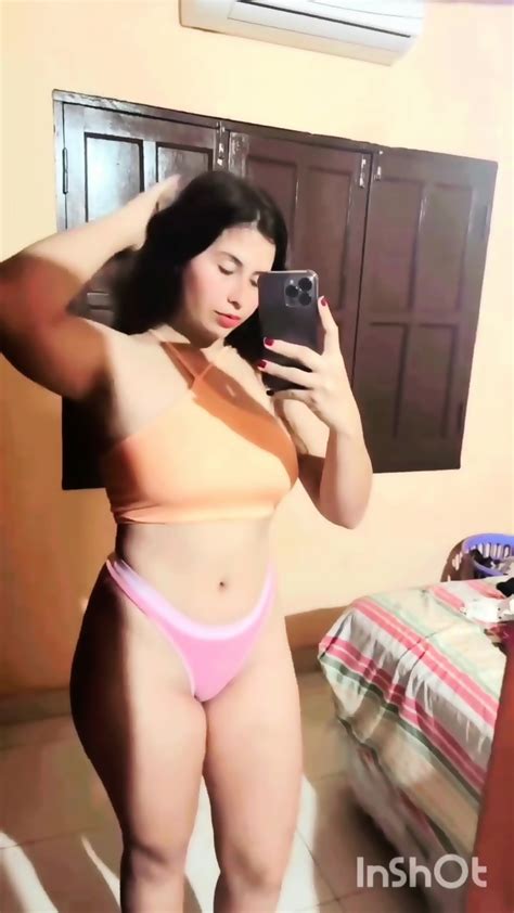 Sexy Brunette Babe Erotic Pink Panty Eporner