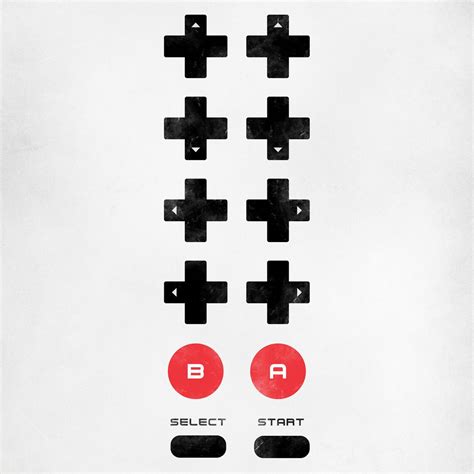 Contra Code Inspired Print Etsy