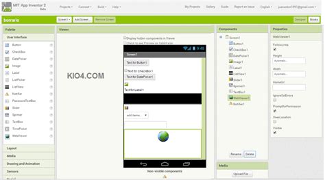 Initiation Tutorial App Inventor 2