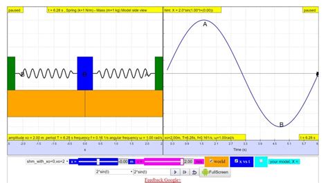 Horizontal Spring Mass Model 5 Download Scientific Diagram