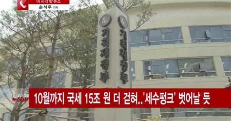 담뱃값 인상 효과 정부 세수 펑크 올해는 벗어나나