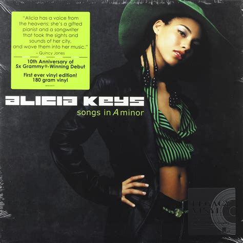 ALICIA KEYS SONGS IN A MINOR LP GR купить виниловую пластинку ALICIA KEYS SONGS IN