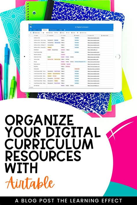 How To Save Time Planning With Airtable Teacher Planning Classroom