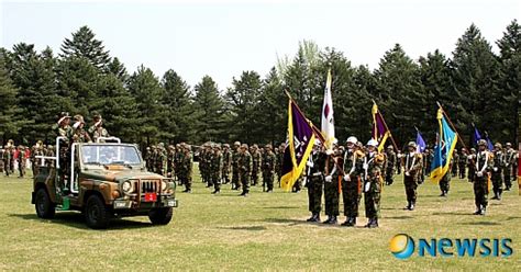 육군66사단장 이취임식 열려
