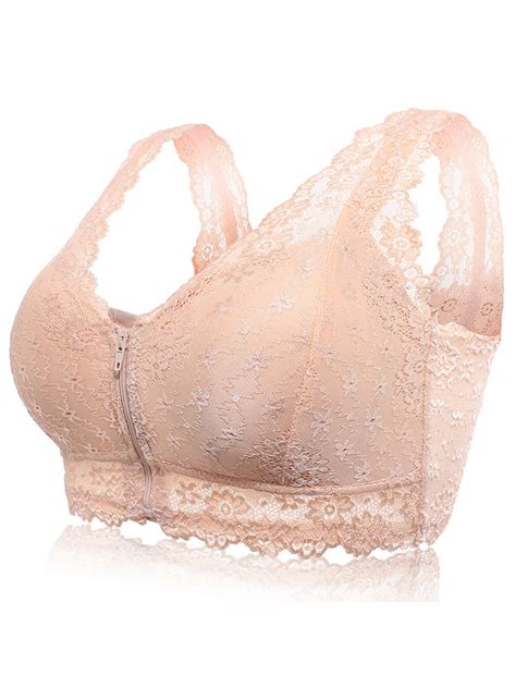 Front Zipper Lace Bra Lunas Wish