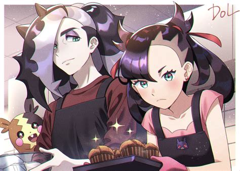 Pokémon Sword And Shield 10 Marnie And Piers Fan Art Pictures That Are Too