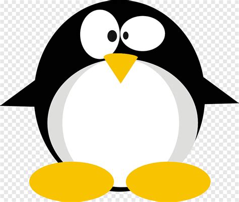 Linux Tux Tuxedo Bird Linux Png Pngegg