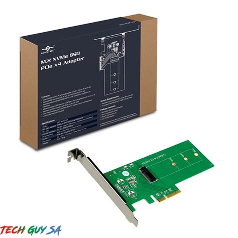 Vantec M NVMe SSD PCIe X Adapter End Of Life Tech Guy SA