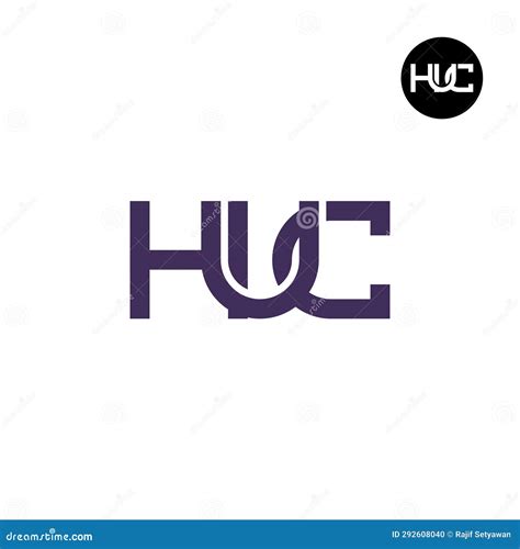 Huc Monogram Stock Illustrations 8 Huc Monogram Stock Illustrations