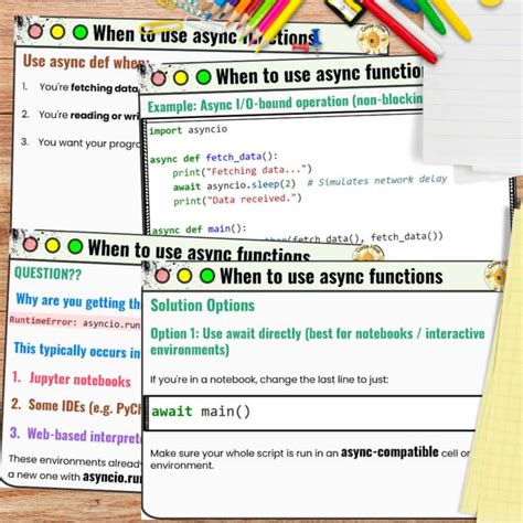 When To Use Async Functions In Python Programming Complete Coding