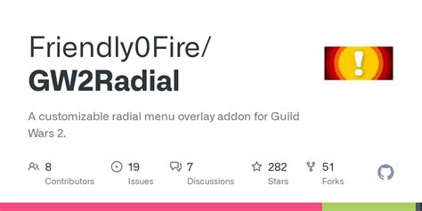 GitHub Friendly Fire GW Radial A Customizable Radial Menu Overlay Addon For Guild Wars