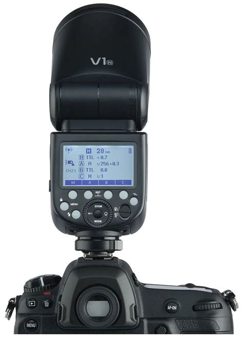 GODOX Ving V1N TTL инструкция
