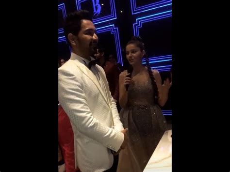 Rubina Dilaik And Abhinav Shukla Seal It With A Romantic Kiss At Their