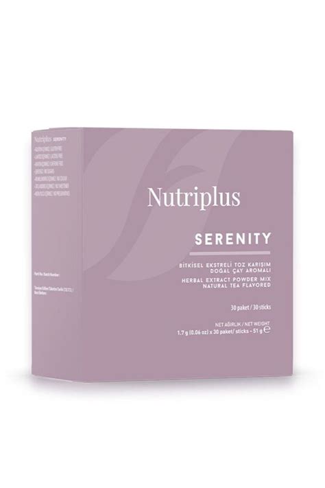 Farmasi Nutriplus Serenity DoĞal Aromali Hazir Ödem Çayi 1 7gx30