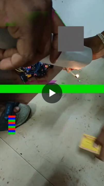 🚒 Introducing My Mini Project 1 Firefighter Robot 🔥 Pavan Kumar Pavada