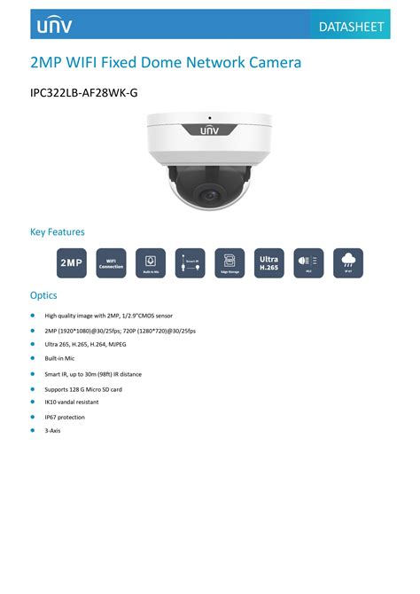 UNIVIEW IPC322LB-AF28WK-G - OES Asia Solutions
