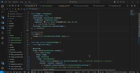 Rahul Meena On Linkedin Flutter Mobileappdevelopment Mealapp