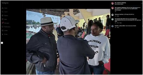 Charlene Ruto Hangs Out With Silas Jakakimba During U20s Rugby Match