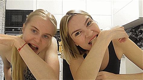 A Hand Biting Competitionavi Milora Clips4sale