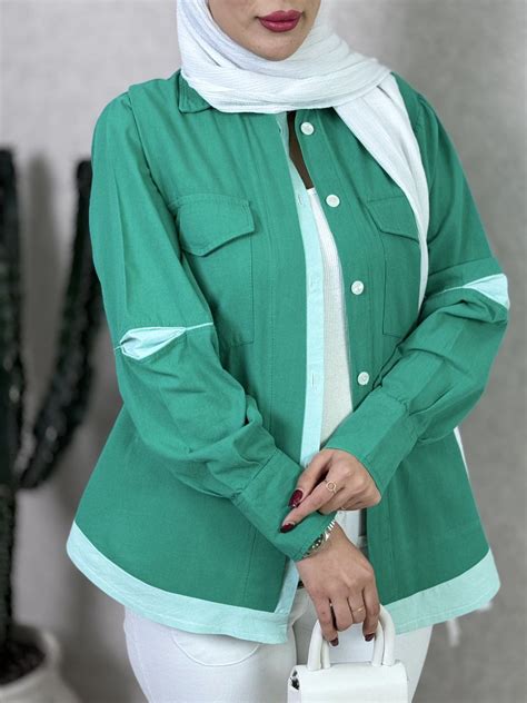 فروشگاه ولگا گالری شومیز ترکیبی داراب کدvolga3950