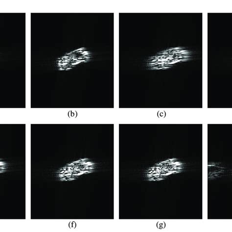 Refocusing Results With Different Speed Errors Target Speed In A D Download Scientific