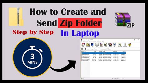 How To Make Zip File In Laptop How To Send Zip File Send Via Email