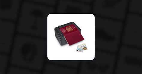 Plustek X Mini Passport Scanner Id Scan Compatible With Icao Doc 9303