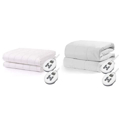 Sunbeam Restful Heated Mattress Pad King And Restful Quilted Heated