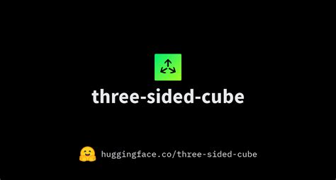 three sided cube 3 sided cube