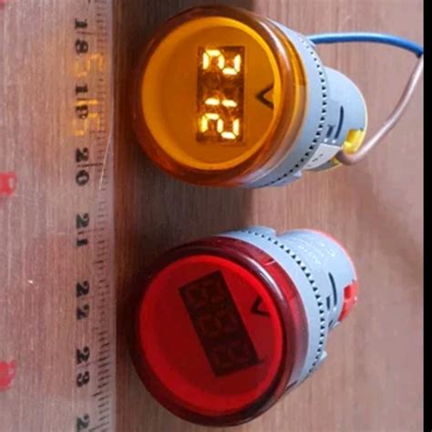 Pilot Lamp Ac Voltmeter Pilot Indicator Ac Plot Lamp Red Shopee