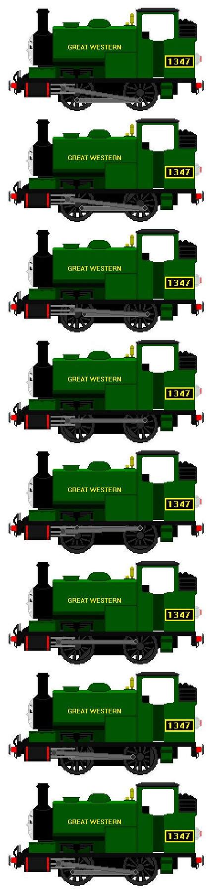 Gwr Liz Sprite Sheet Animation By Anastrains2023 On Deviantart