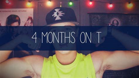 4 Months On Testosterone Ftm Update Youtube