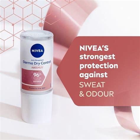 NIVEA Derma Control Max Antiperspirant Deo Roll On Ml Toiletries Superdrug