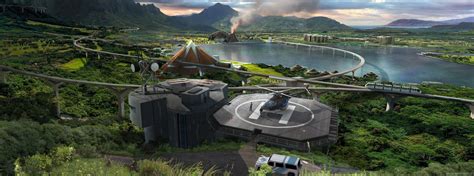 Novas Artes Conceituais De Jurassic World Jurassic Park 44