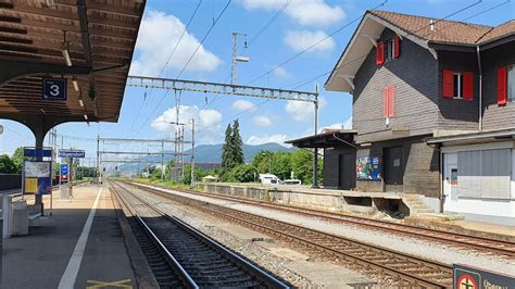 Bahnhof Hägendorf Bauarbeiten Für Barrierefreien Zugang Zu Den Zügen Sbb