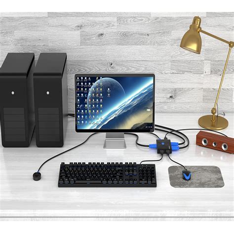 Mt Viki Hdmi Kvm Switch 2 In 1 Out 4k 30hz