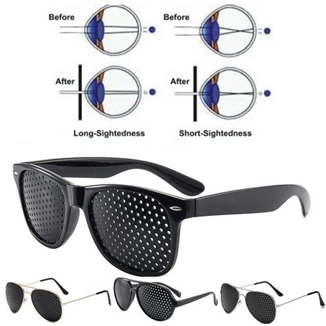 Очки для коррекции зрения при близорукости с отверстиями Aliexpress