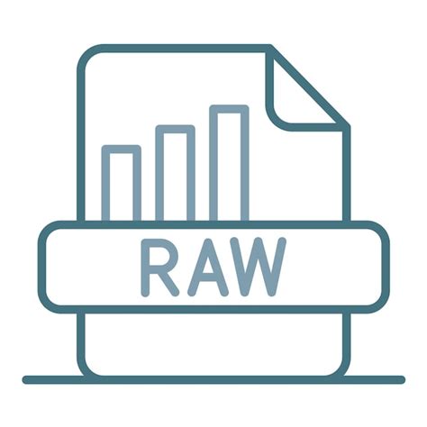 Premium Vector Raw Data Flat Illustration