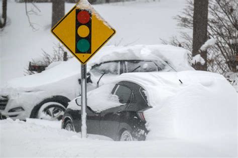 Las Impresionantes Imágenes De La Tormenta De Nieve Histórica Que